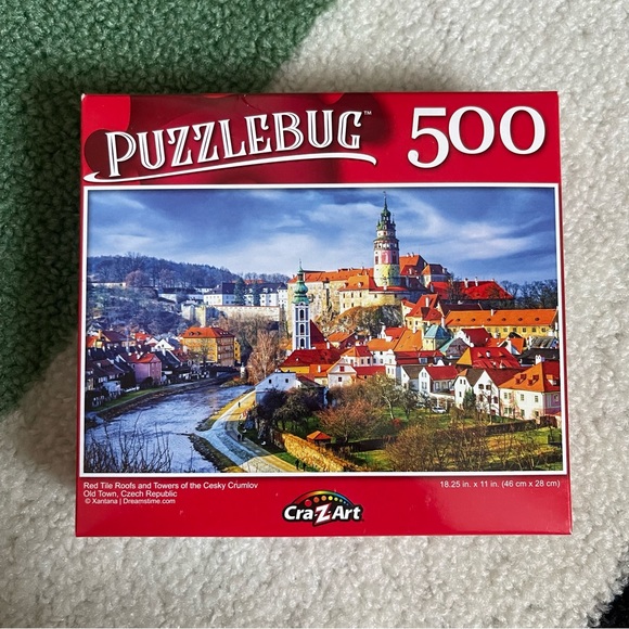 Cra-Z-Art | Games | Cesky Crumlov Old Town Czech Republic Puzzle | Poshmark